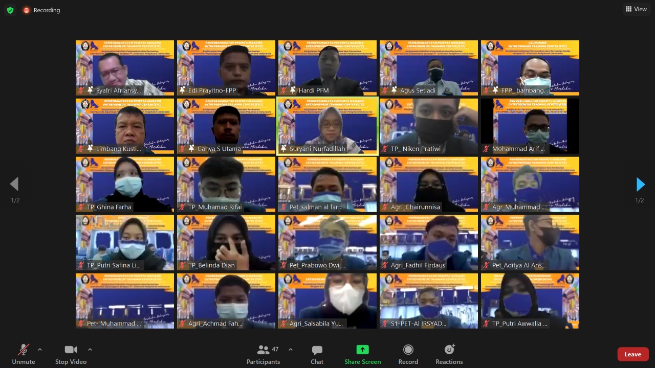 Fasilitasi Mahasiswa di Era Kampus Merdeka, Program ETC FPP Undip ...