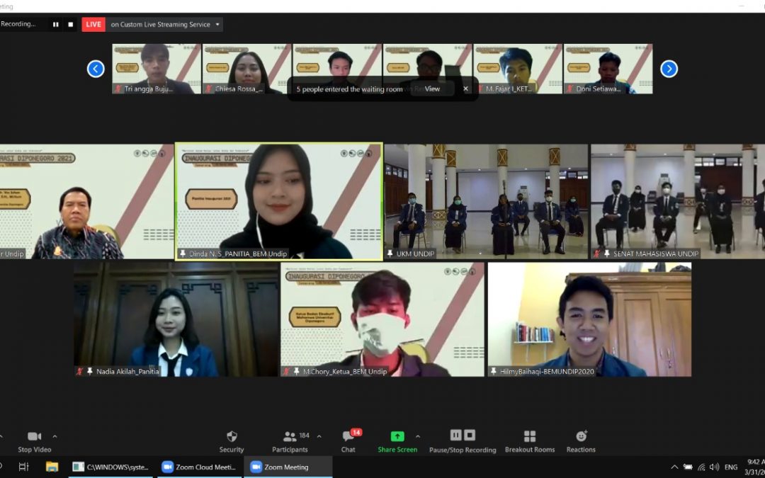 Rector to Undip Student Organizations 2021: Let’s Work Together for ...