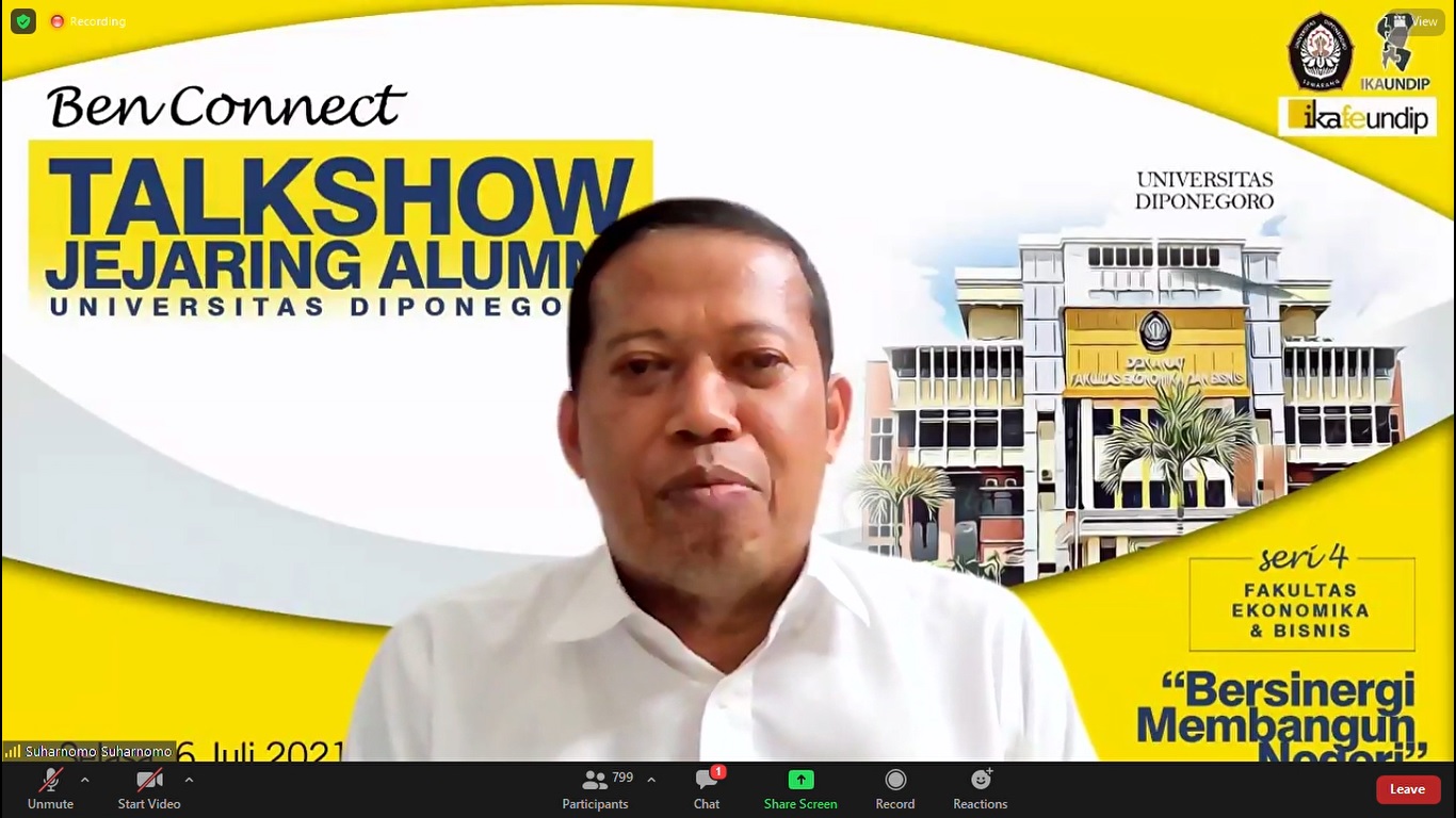 Talkshow Jejaring Alumni Undip: Bersinergi Membangun Negeri Sesi 4 ...