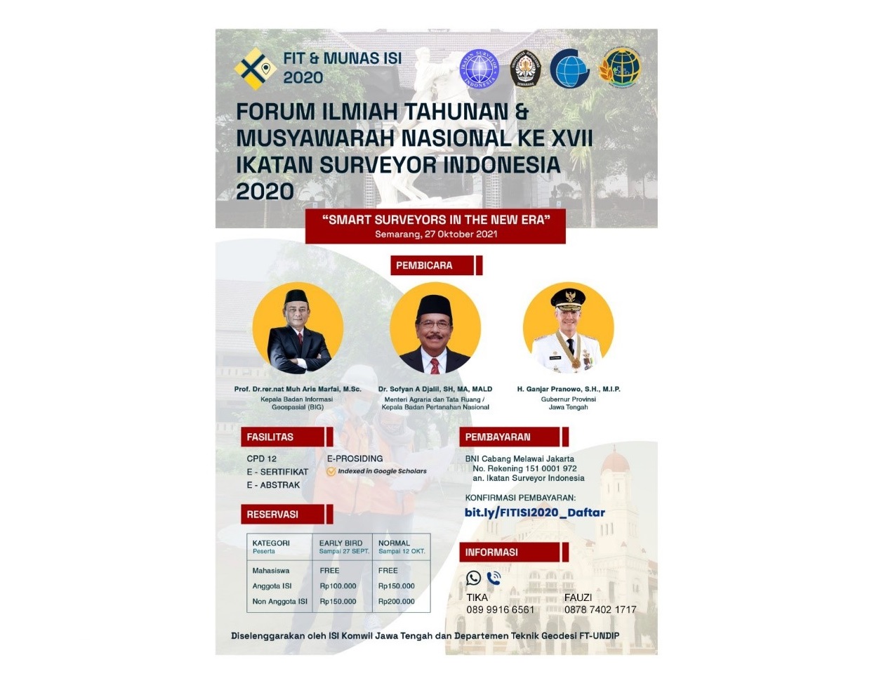Ikatan Surveyor Indonesia dan Teknik Geodesi FT UNDIP Siap Gelar Forum ...