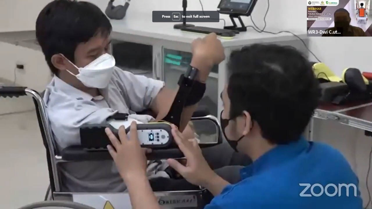 UNDIP Officially Has Robotic Rehabilitation and Medical Device ...