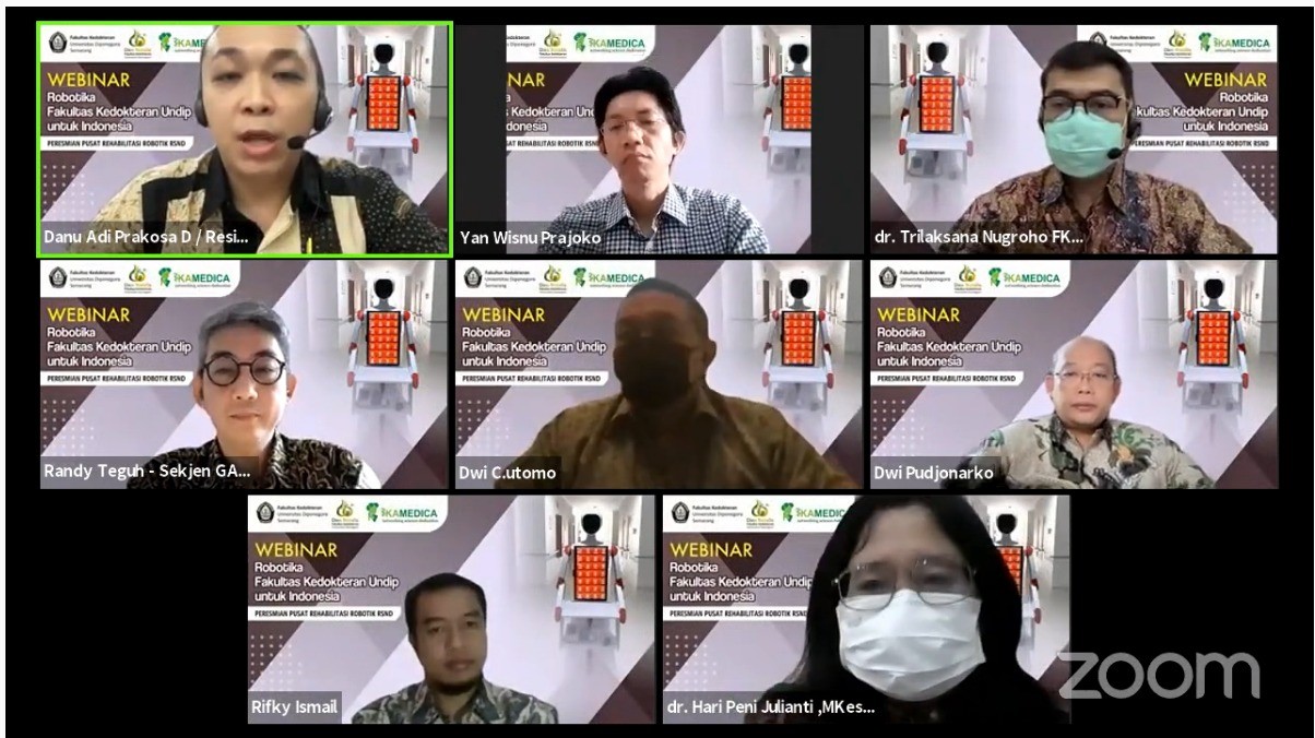 UNDIP Resmi Miliki Pusat Rehabilitasi Robotik dan Inovasi Alat ...