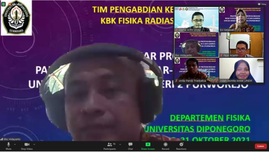 Pelatihan Dasar Proteksi Radiasi pada Penggunaan Sinar-X dan Gamma ...