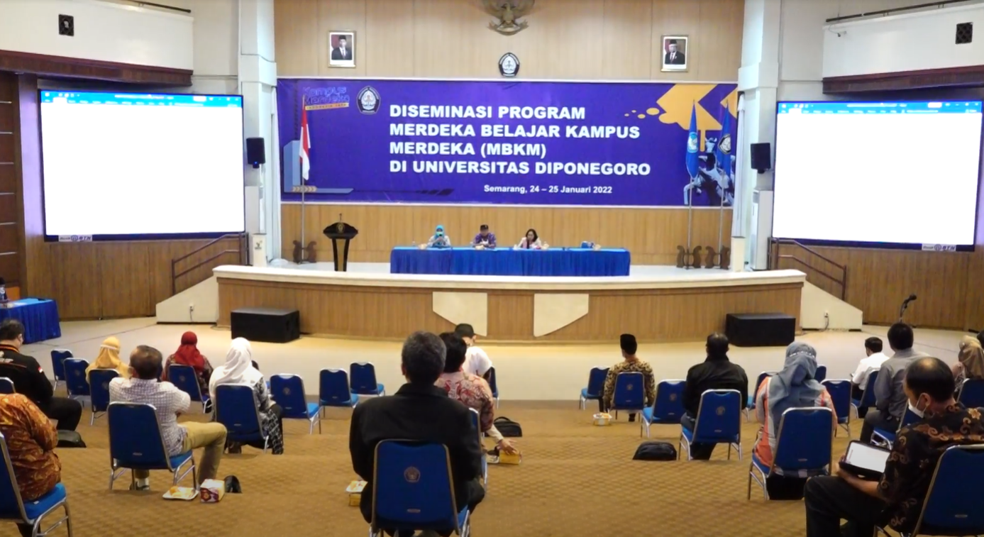 Diseminasi Program Merdeka Belajar Kampus Merdeka - Universitas Diponegoro