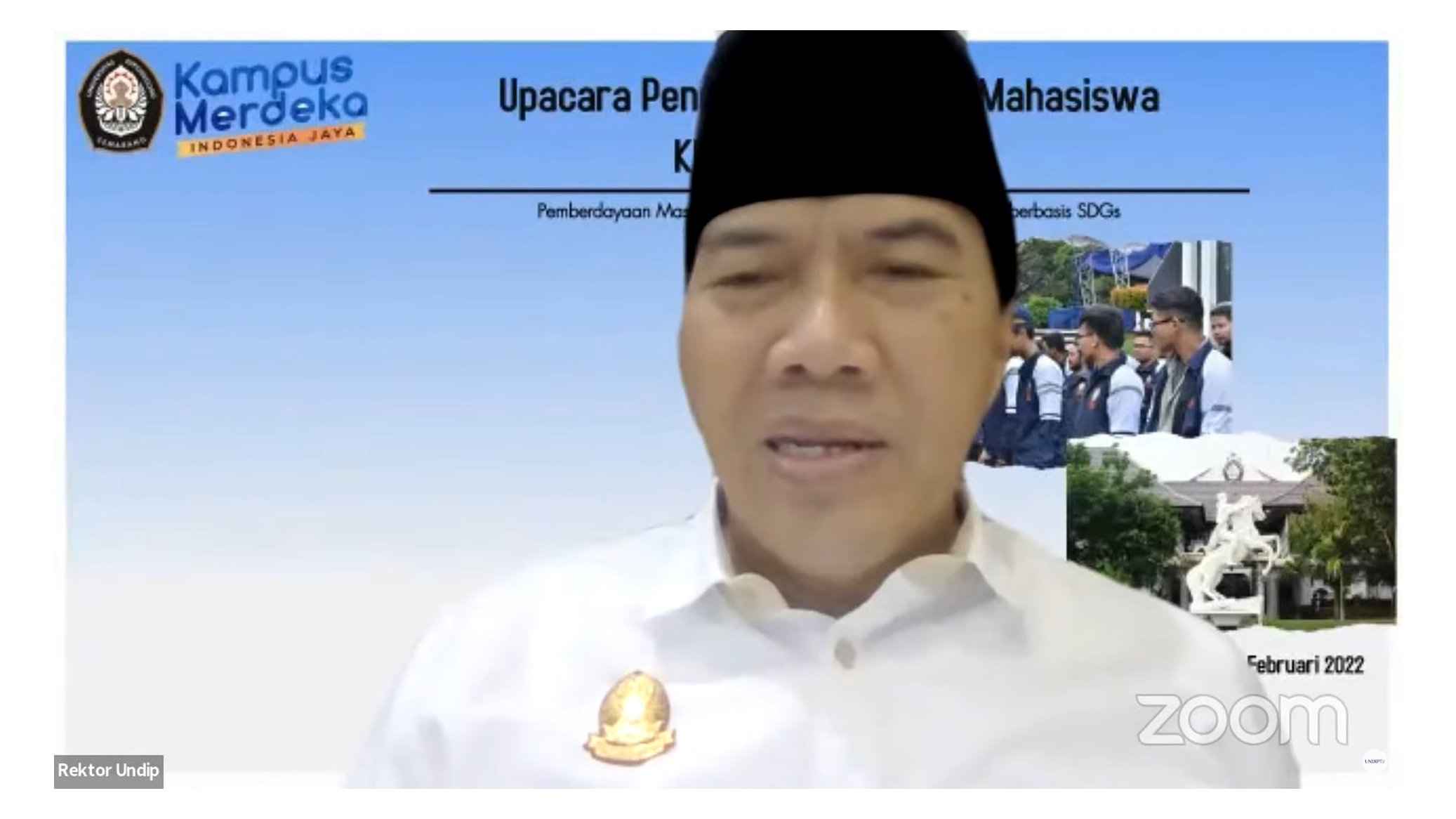 UNDIP Gelar Upacara Penerimaan Kembali Mahasiswa KKN Tim 1 Tahun ...