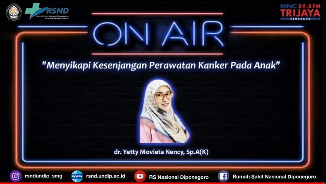 dr. Yetty Movieta Nency, Sp.A(K) (Pediatrician of RSND UNDIP): Early ...