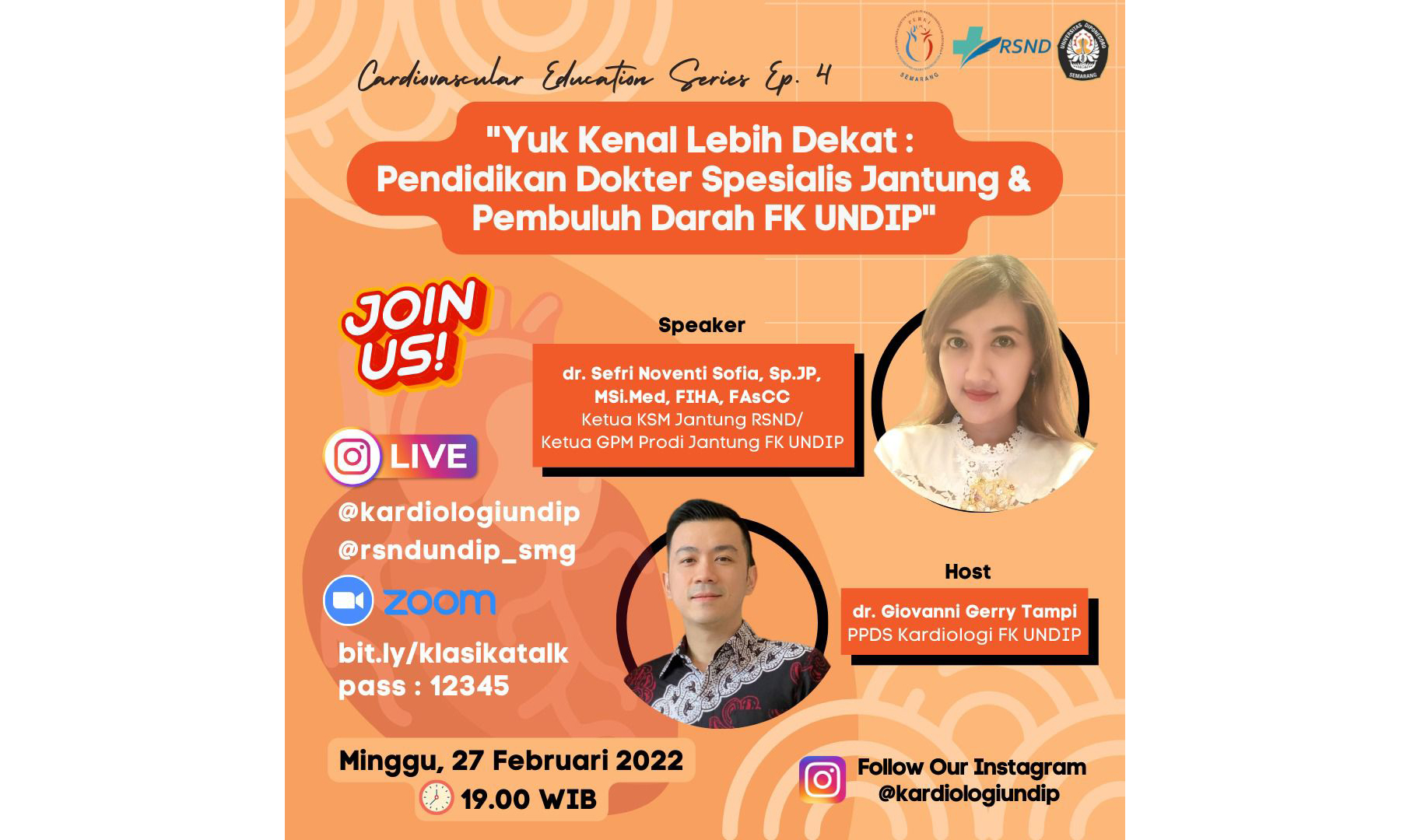 Mengenal Lebih Dekat Program Pendidikan Dokter Spesialis Jantung dan Pembuluh Darah FK UNDIP ...