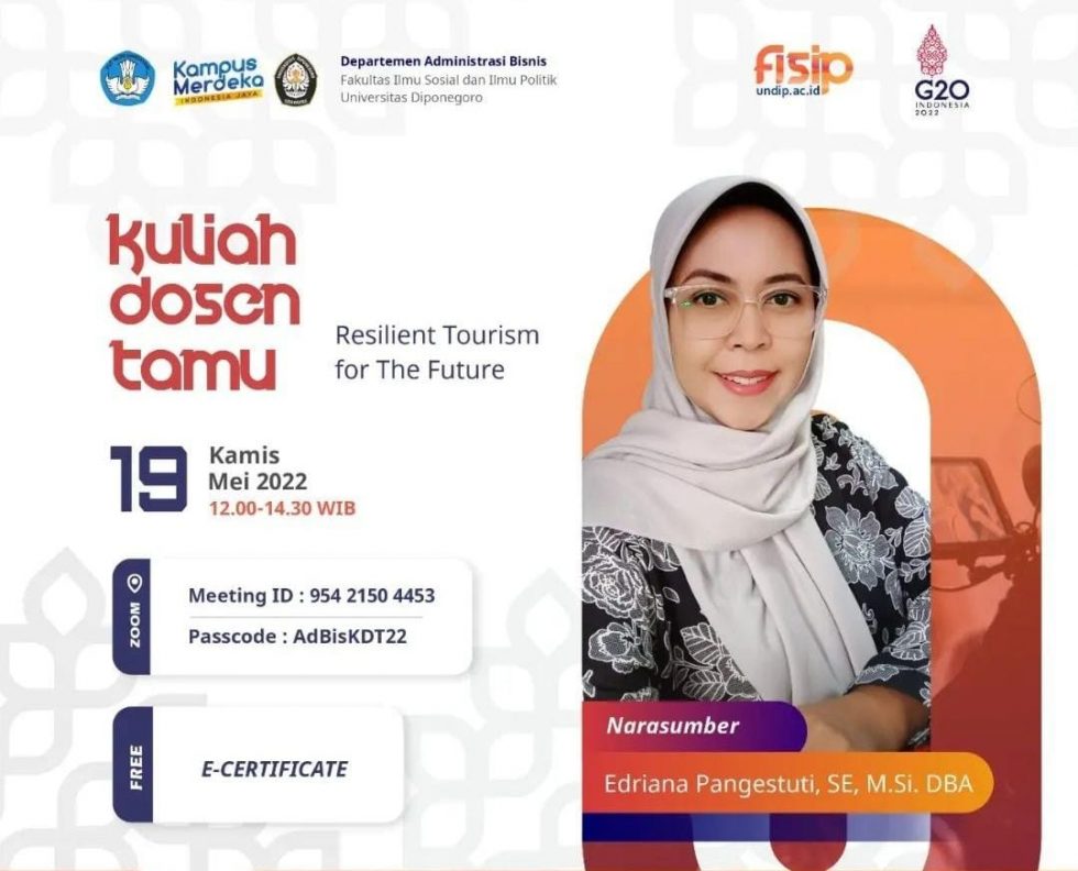 Resilient for The Future Menjadi Bahasan dalam Kuliah Dosen Tamu ...