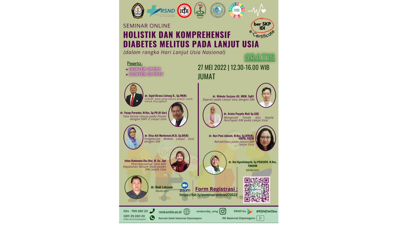 RSND UNDIP Held Online Seminar on Holistic and Comprehensive ...