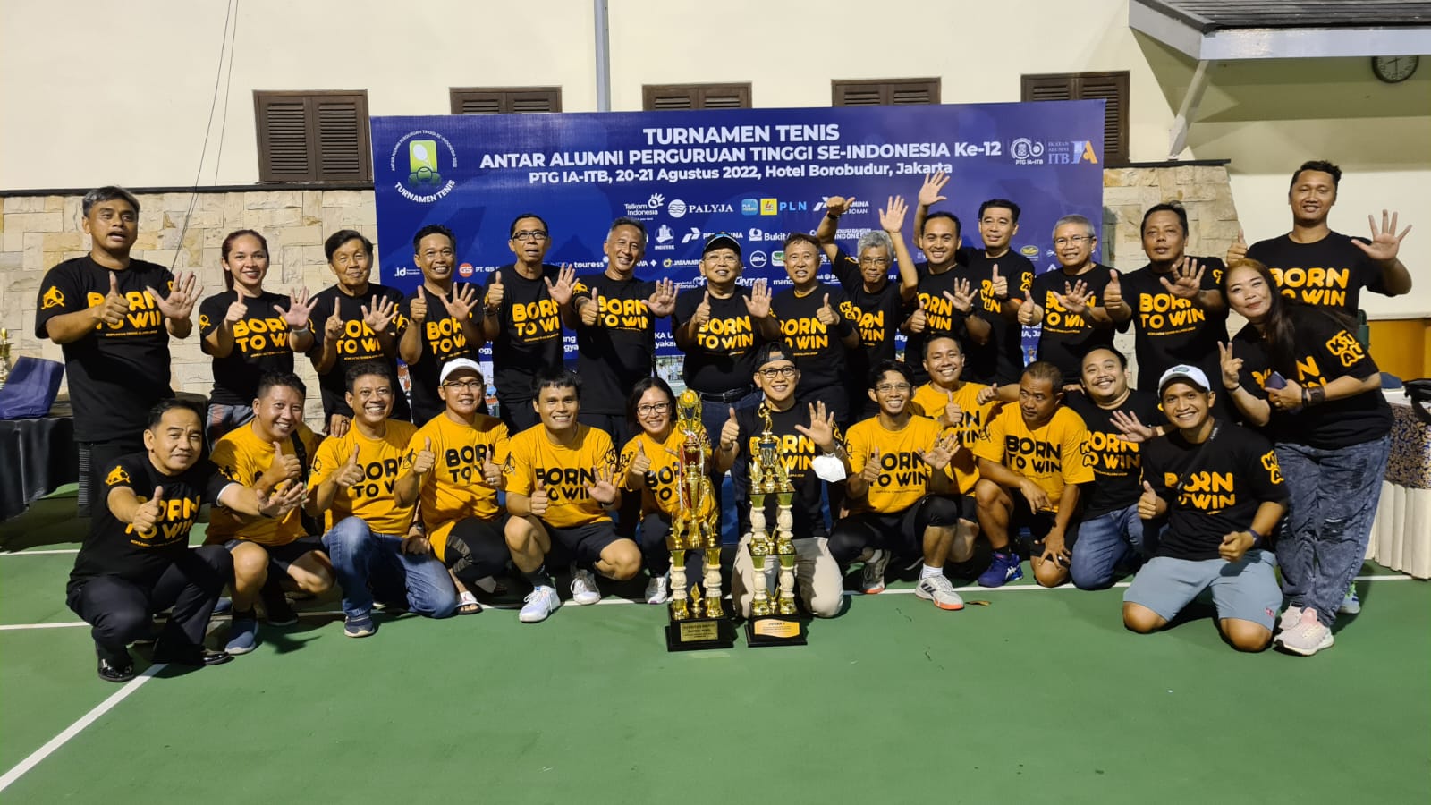 IKA UNDIP Tennis Team Won First Place in the 12th Indonesian Alumni ...