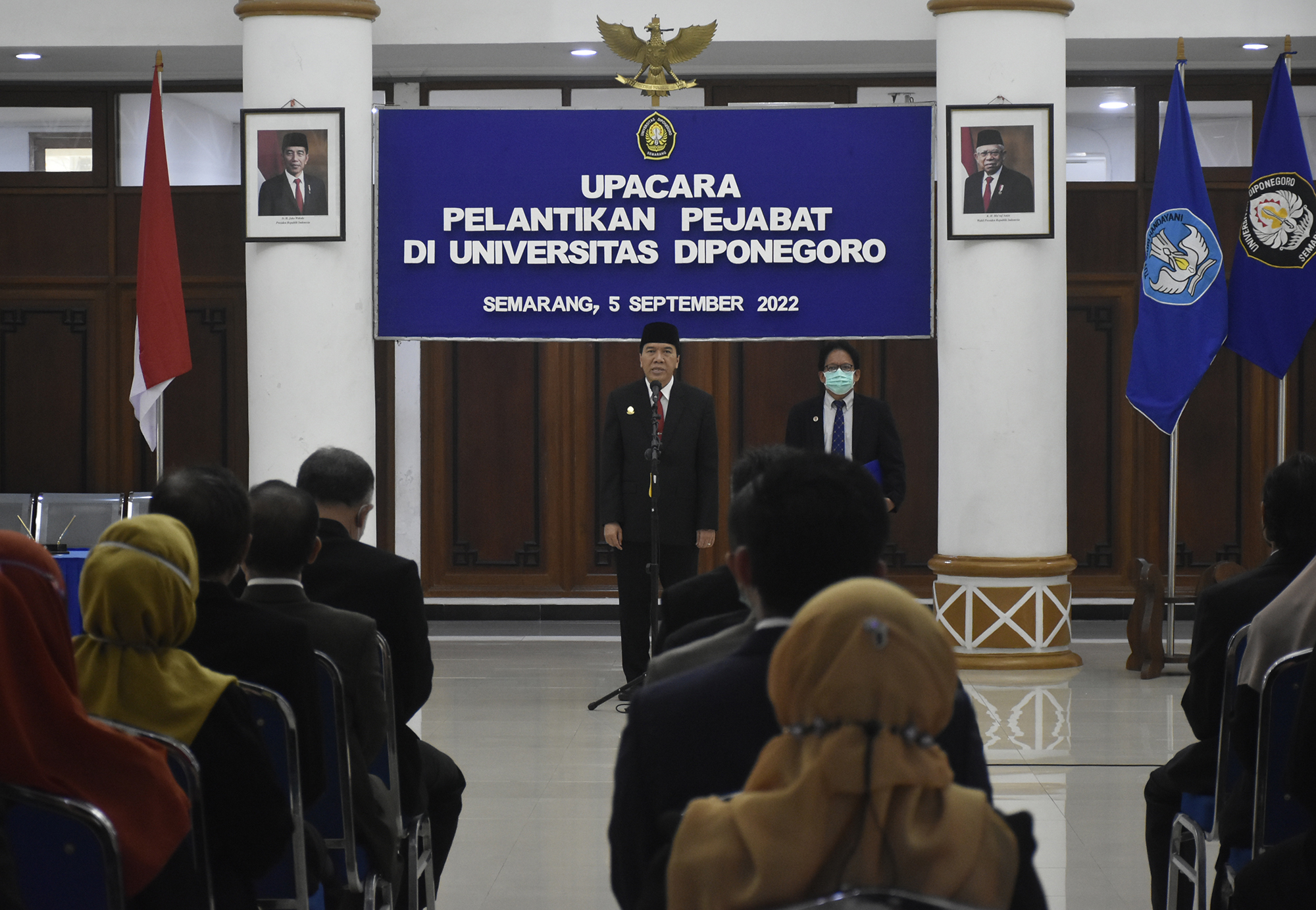 Lantik Pejabat UNDIP, Rektor Ingatkan Junjung Tinggi Integritas dan ...