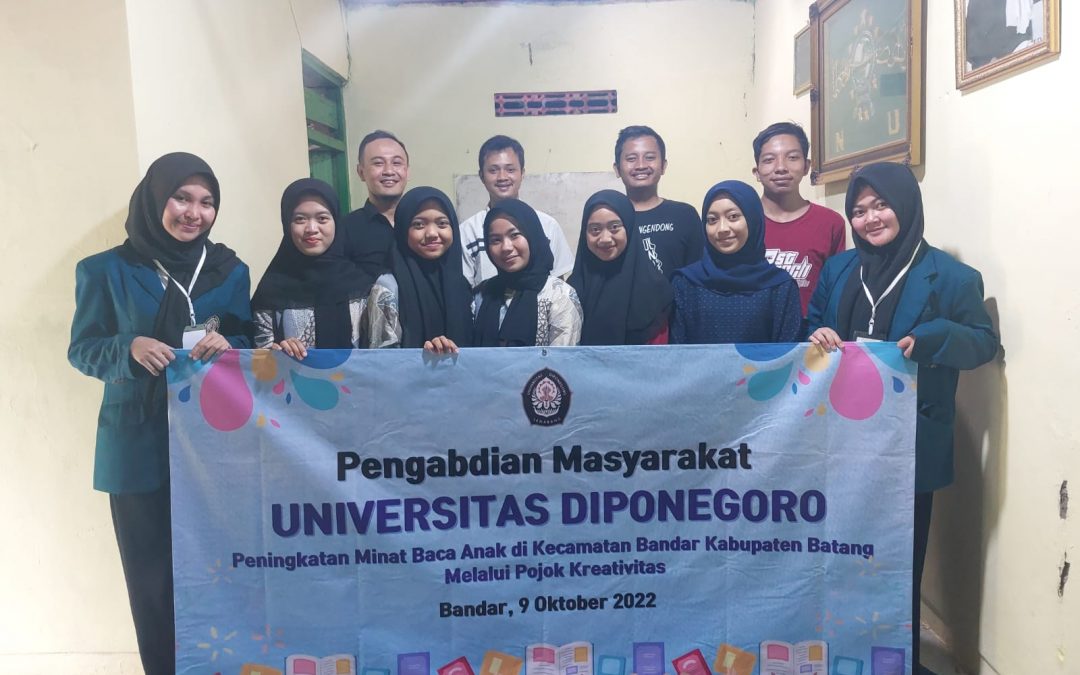 UNDIP Encourages Children’s Interest in Reading in Batang District ...