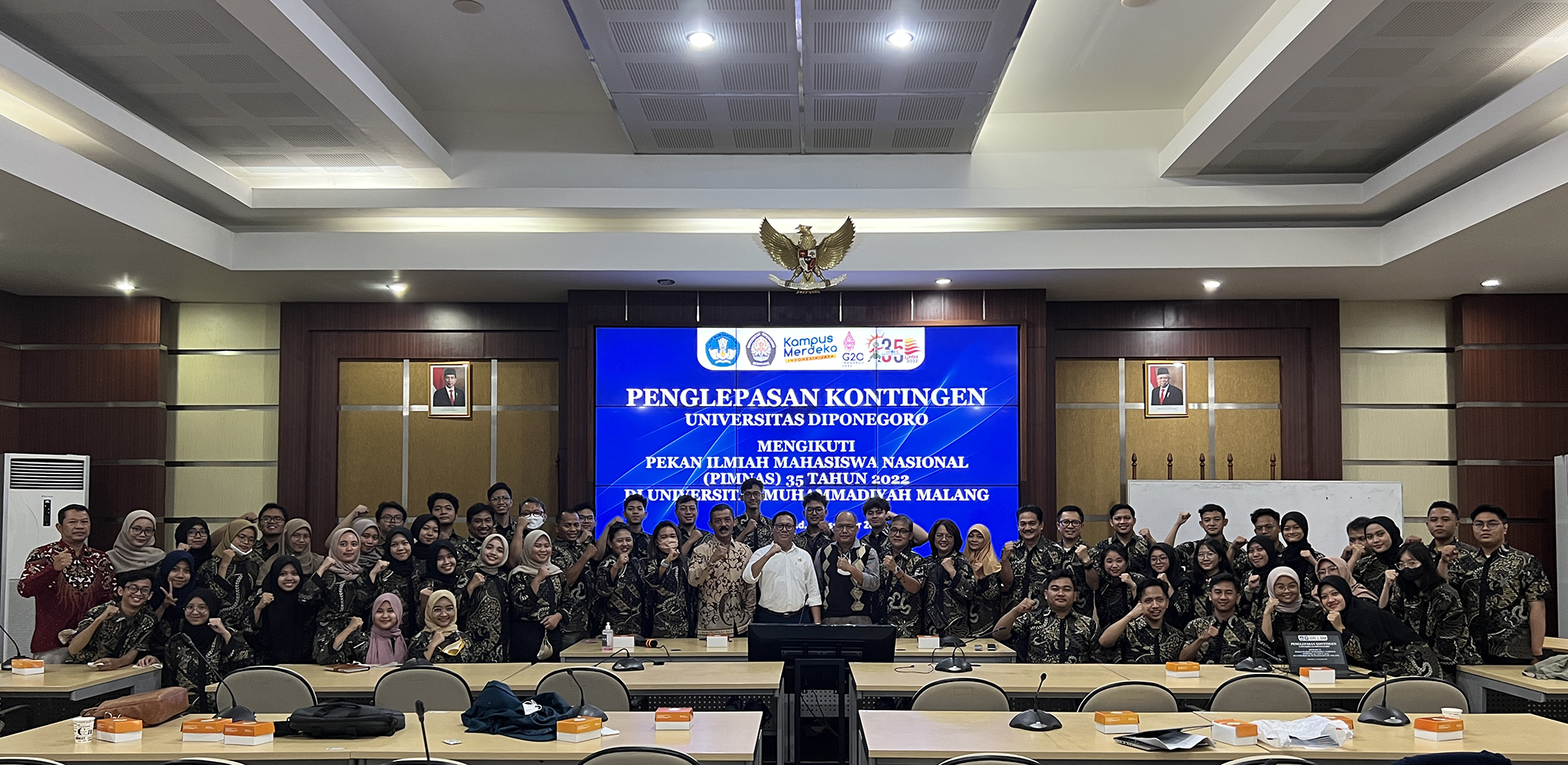 UNDIP Deployed 10 PKM Contingent Teams to Compete in the 35th PIMNAS ...