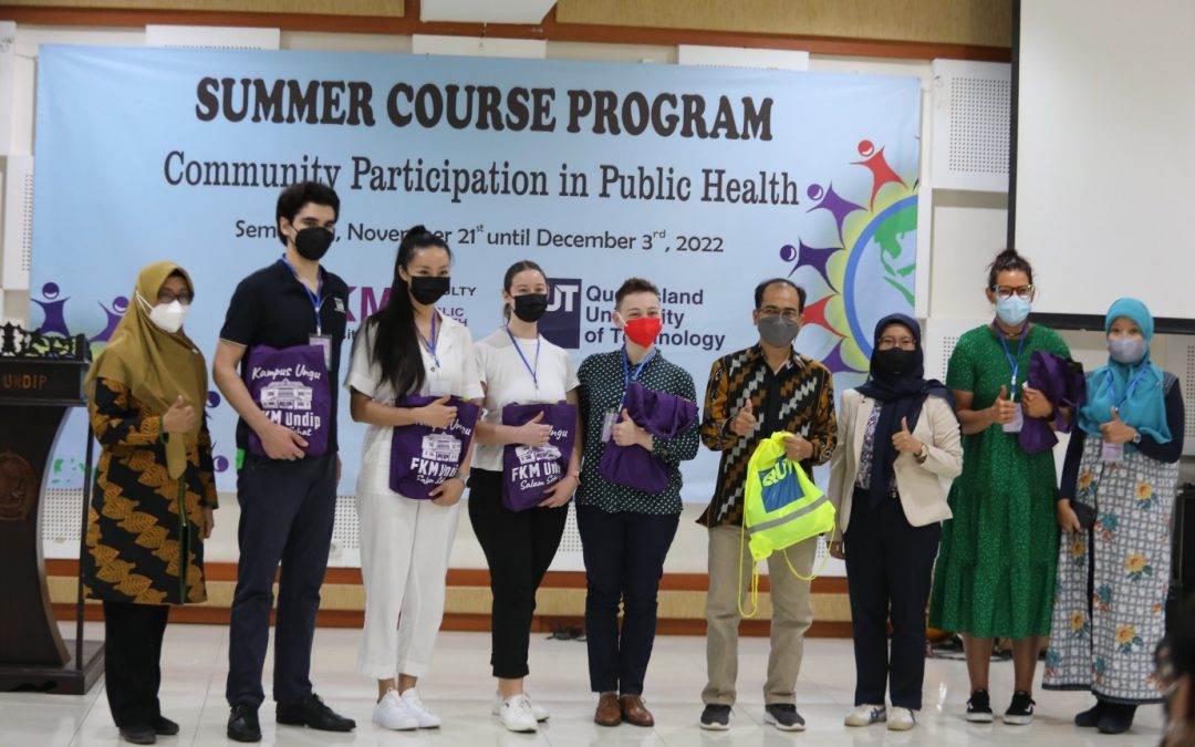 Pembukaan Summer Course FKM UNDIP – QUT Berlangsung Meriah ...