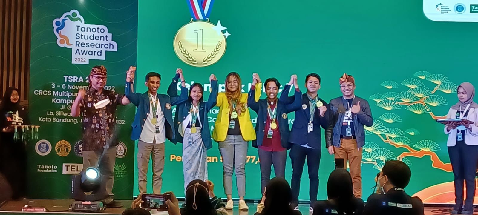 Mahasiswa Departemen Perikanan Tangkap, FPIK UNDIP Raih Medali Emas pada Ajang Tanoto Students ...