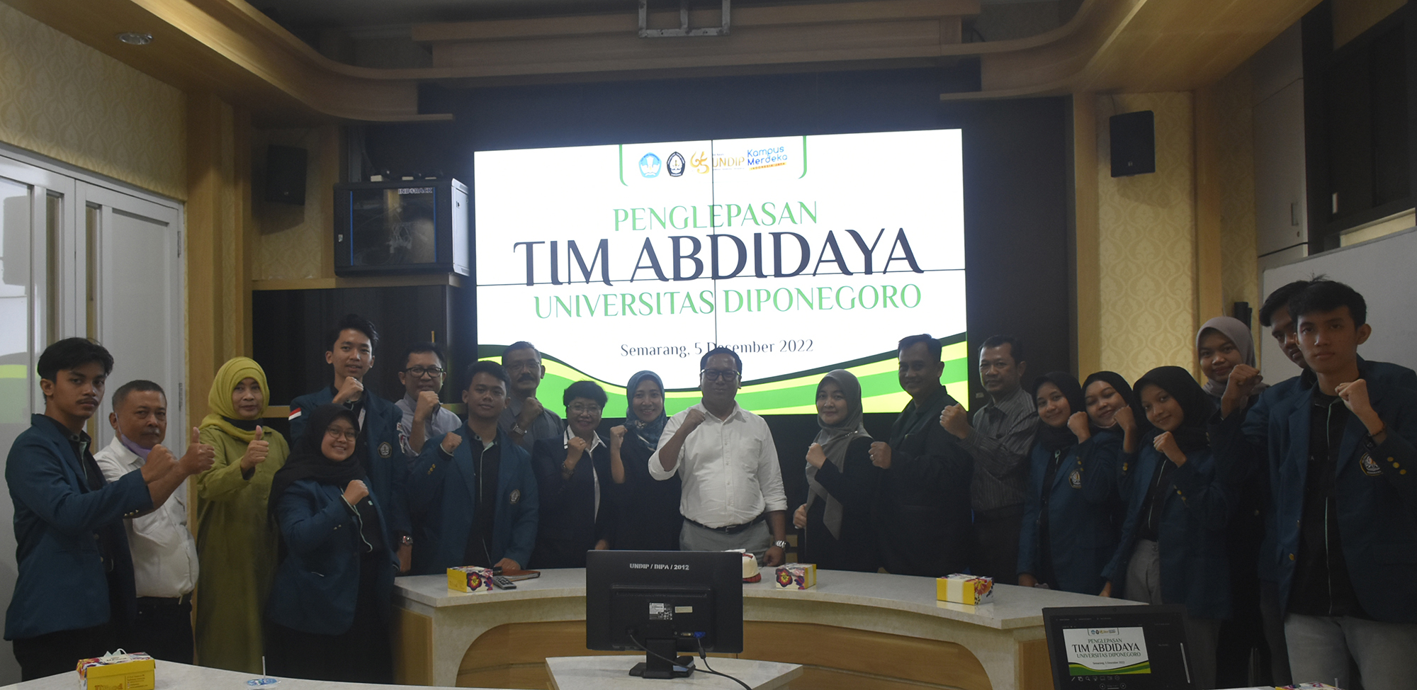 Penglepasan Tim Abdidaya UNDIP Menuju Abdidaya Ormawa 2022 ...