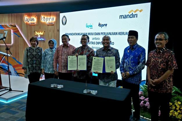 UNDIP dan PT Bank Mandiri Jalin Kerja Sama Berkaitan dengan Pendidikan ...