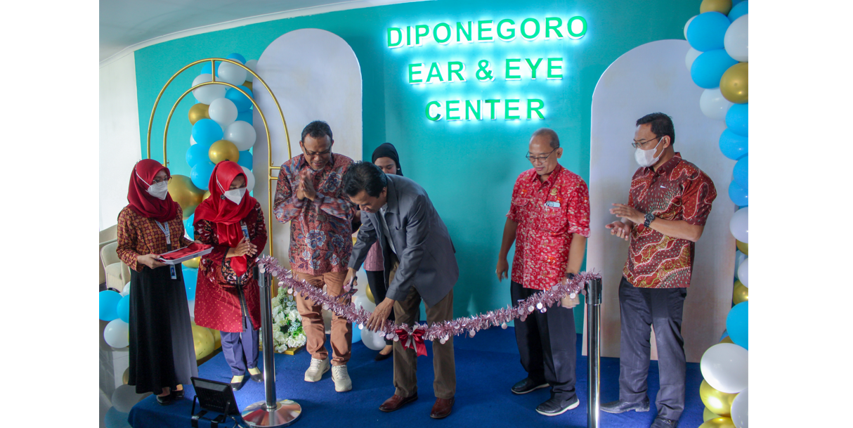 RSND UNDIP Launching Ear and Eye Center - Universitas Diponegoro