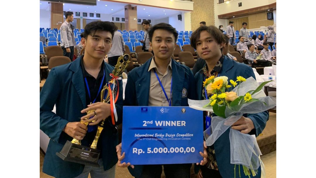 Tim Force Majeure UNDIP Raih Juara 2 pada Kompetisi International Bridge Design Competition ...