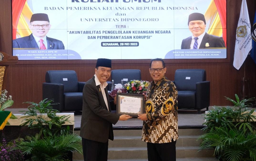 BPK Goes To Campus, UNDIP Bersama BPK RI Menggelar Kuliah Umum ...