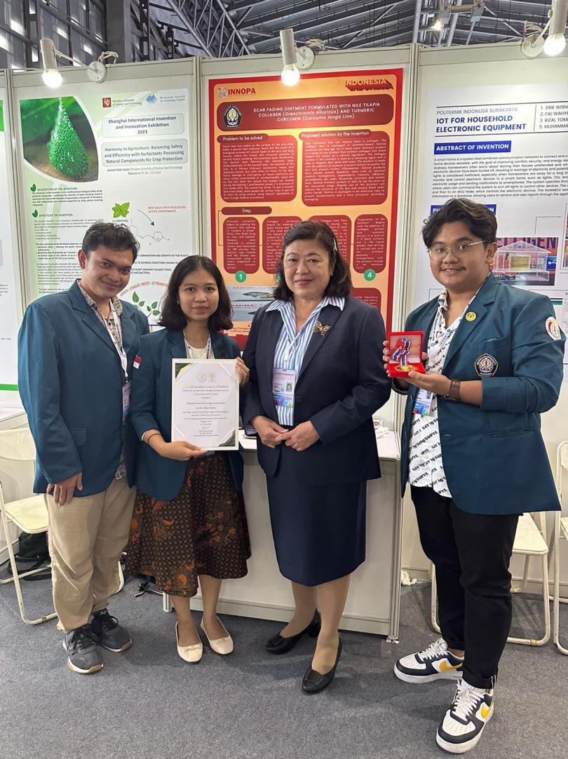 The Innovation Work of the FSM UNDIP Team Won the Best International ...