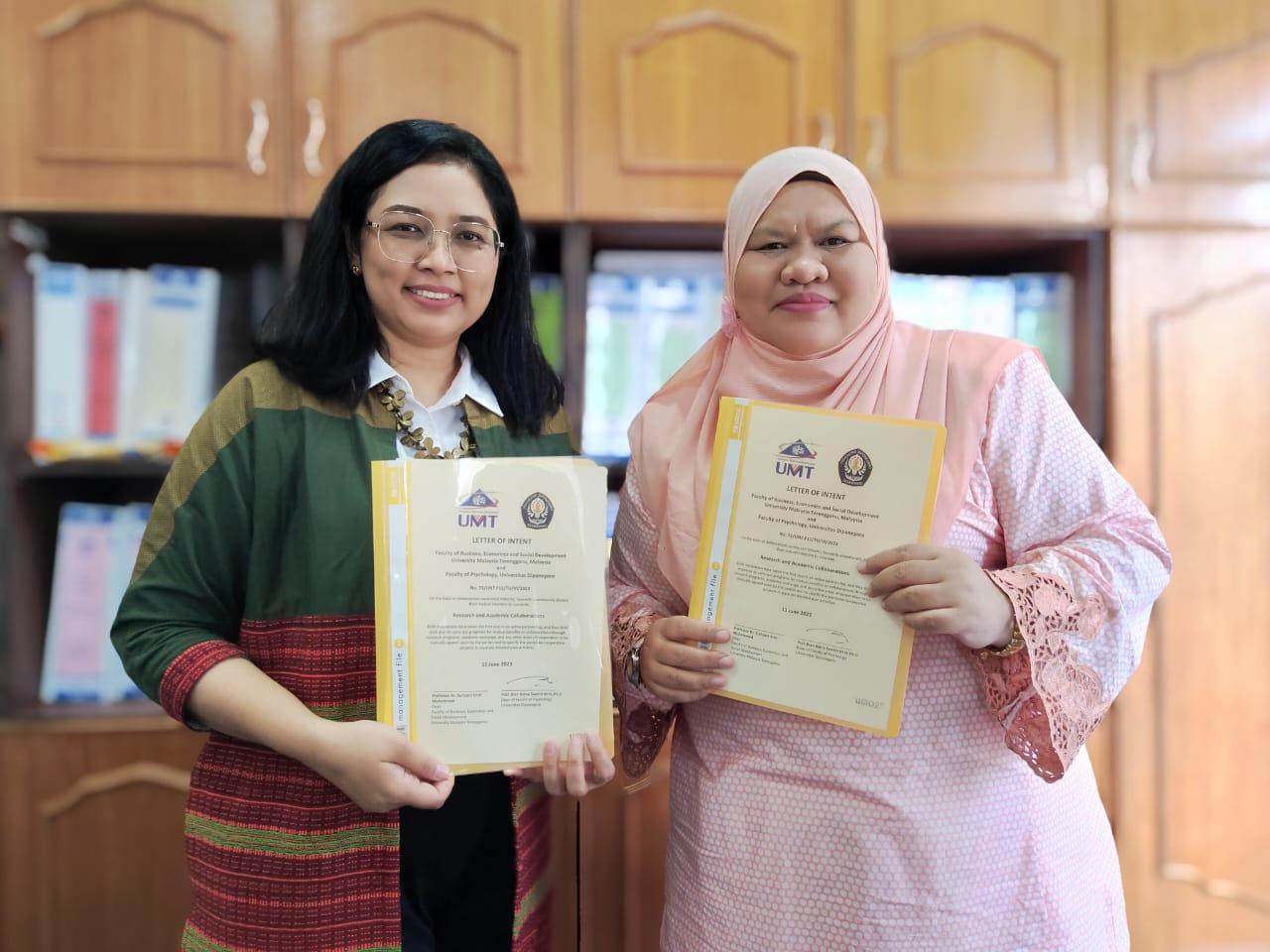 Fakultas Psikologi UNDIP Kuatkan Kolaborasi dengan Universiti Malaysia ...