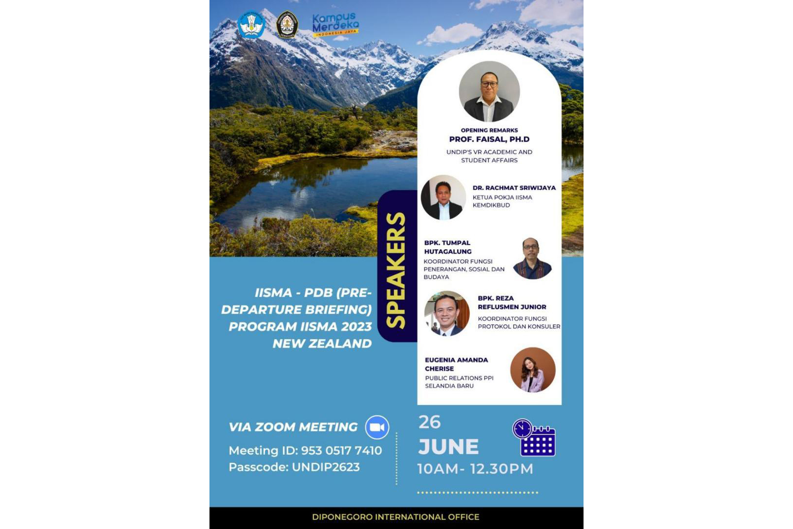 International Office UNDIP Held Pre-Departure Briefing Program for the ...