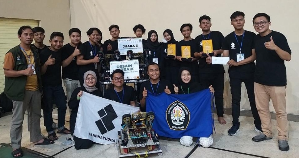 Tim Bandhayudha Universitas Diponegoro Berhasil Meraih Juara 3 Tingkat Nasional dan Penghargaan ...