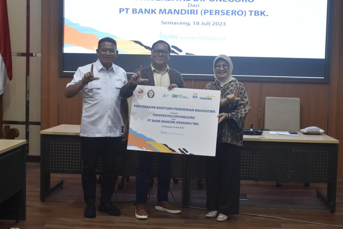 UNDIP Sambut Program Beasiswa Mahasiswa dari Bank Mandiri – Universitas ...