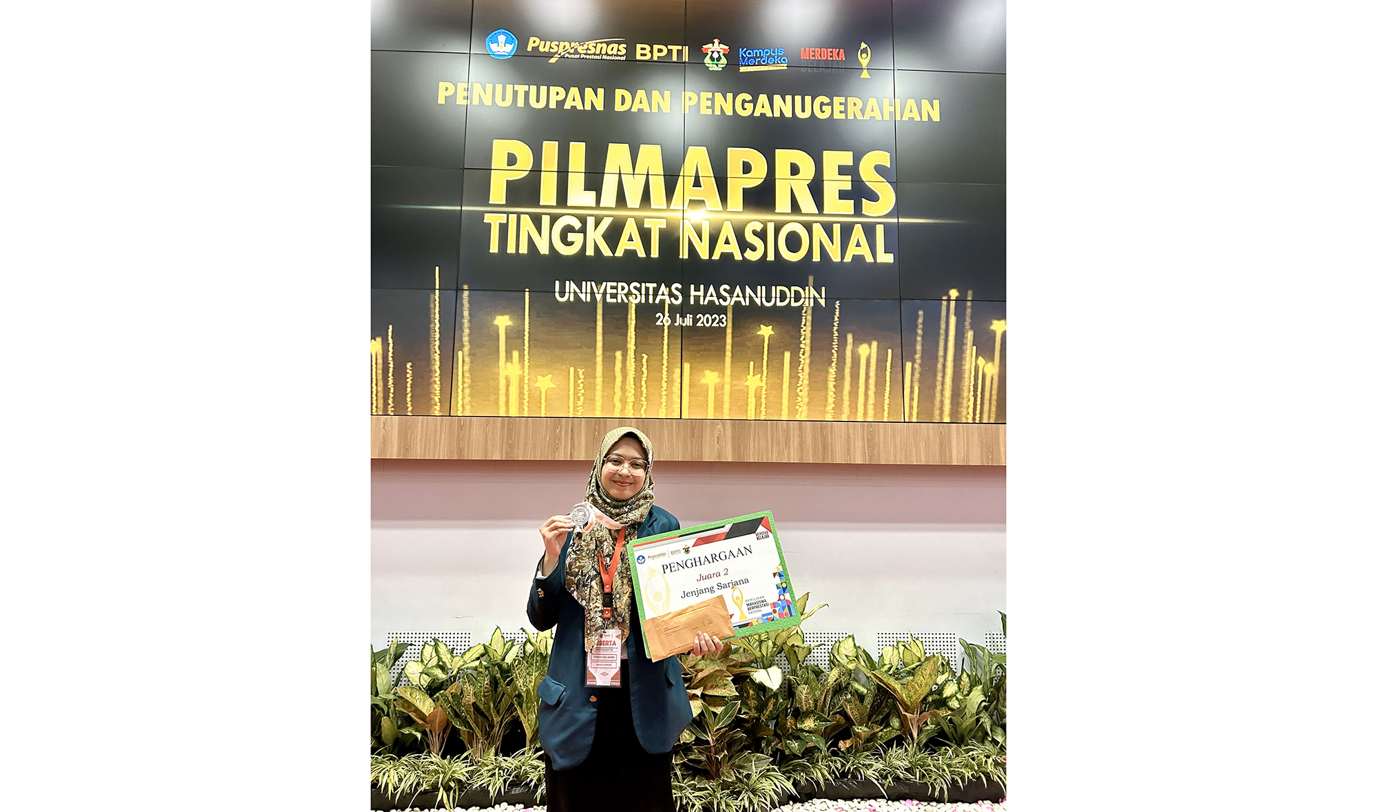 UNDIP Raih Juara 2 Pilmapres Nasional 2023 - Universitas Diponegoro