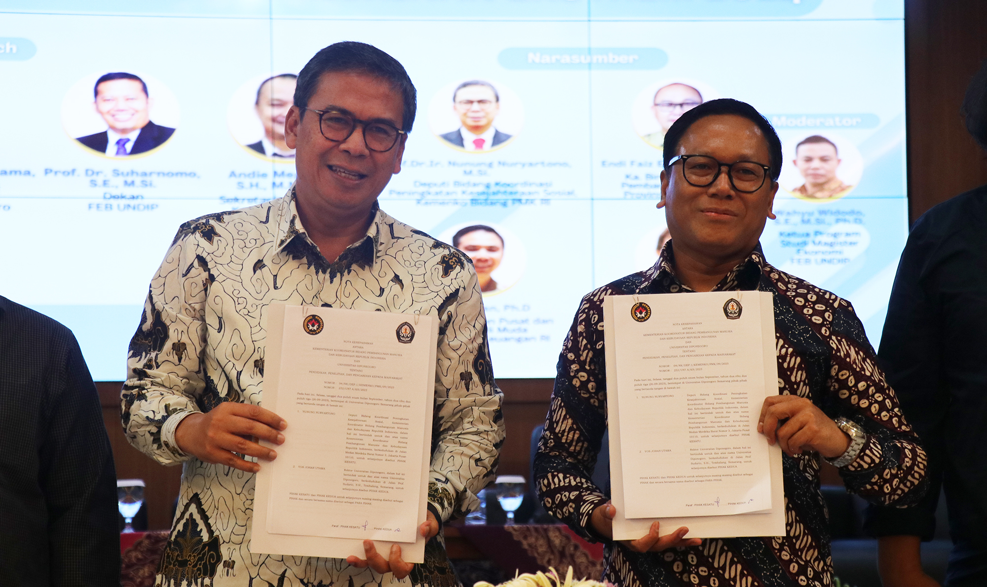 UNDIP dan Kemenko PMK Jalin Kerja Sama Penanganan Kemiskinan Ekstrem ...