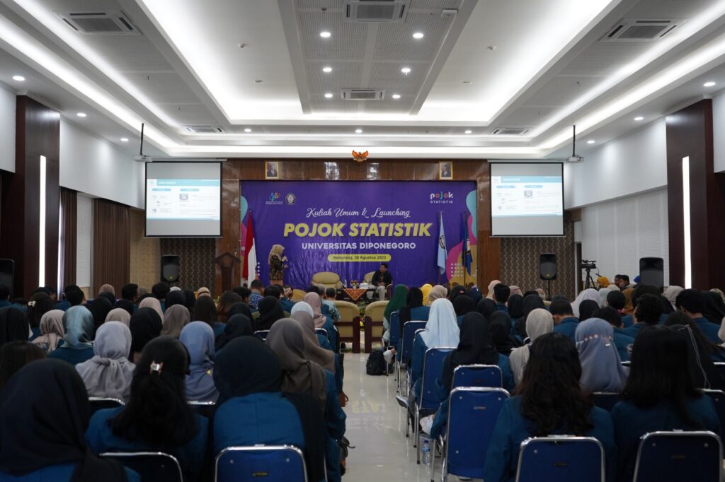 Launching Pojok Statistik BPS di FSM Universitas Diponegoro - Universitas Diponegoro