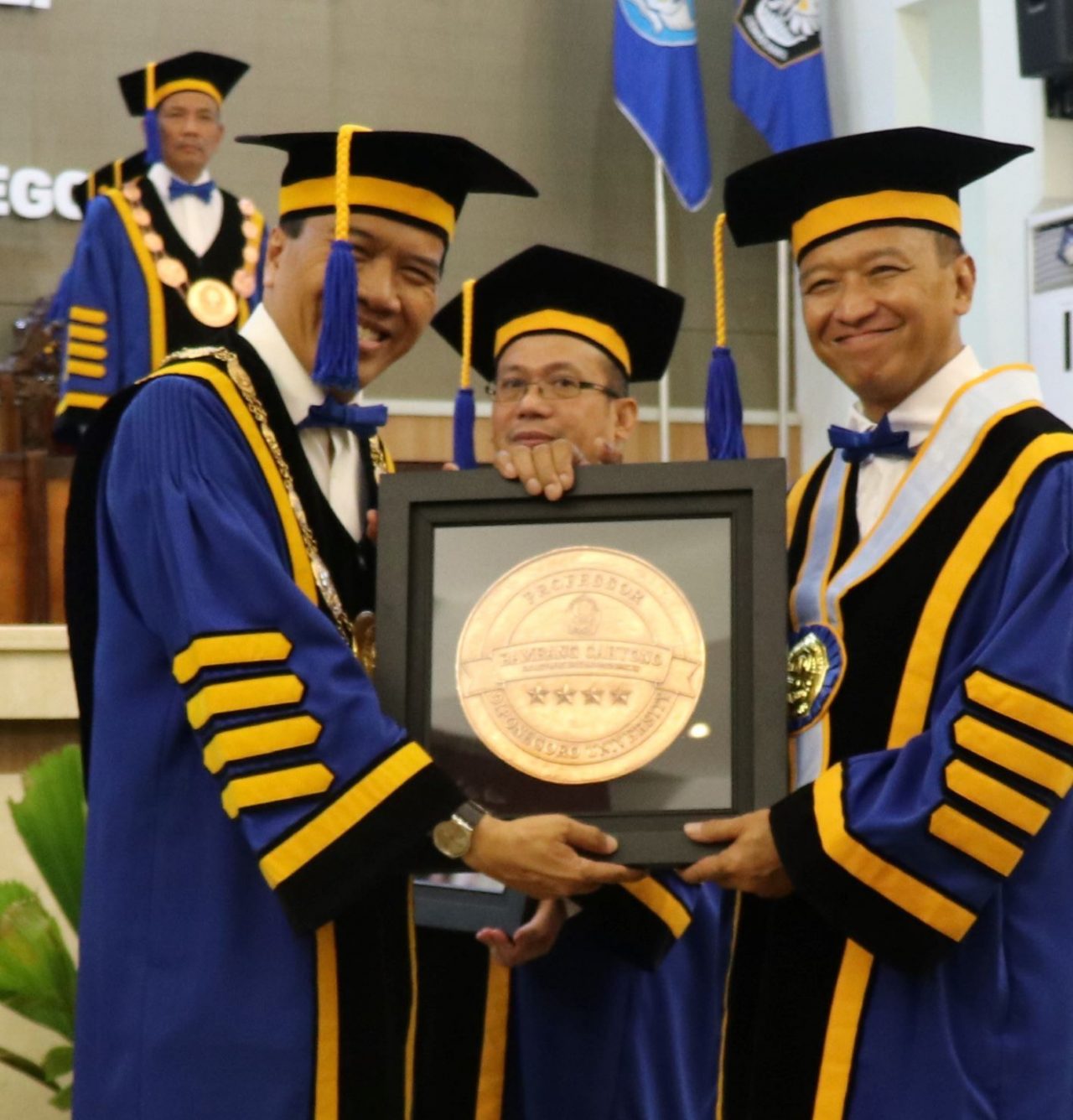 UNDIP Added 3 Professors from the Faculty of Economics and Business and ...