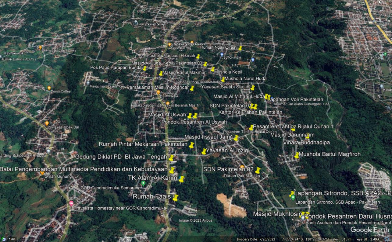 UNDIP Conducted Administrative Map Data Updates as A Basis for ...