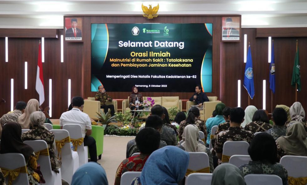Peringati Dies Natalis Ke-62, FK UNDIP Gelar Orasi Ilmiah Tentang Malnutrisi di Rumah Sakit ...
