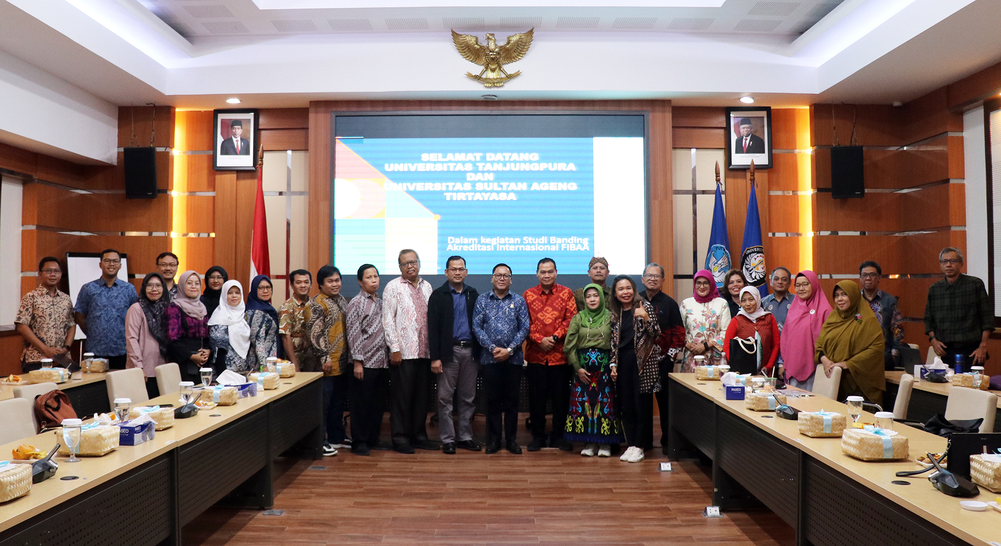 UNDIP Terima Kunjungan Studi Banding dari UNTAN dan UNTIRTA - Universitas Diponegoro