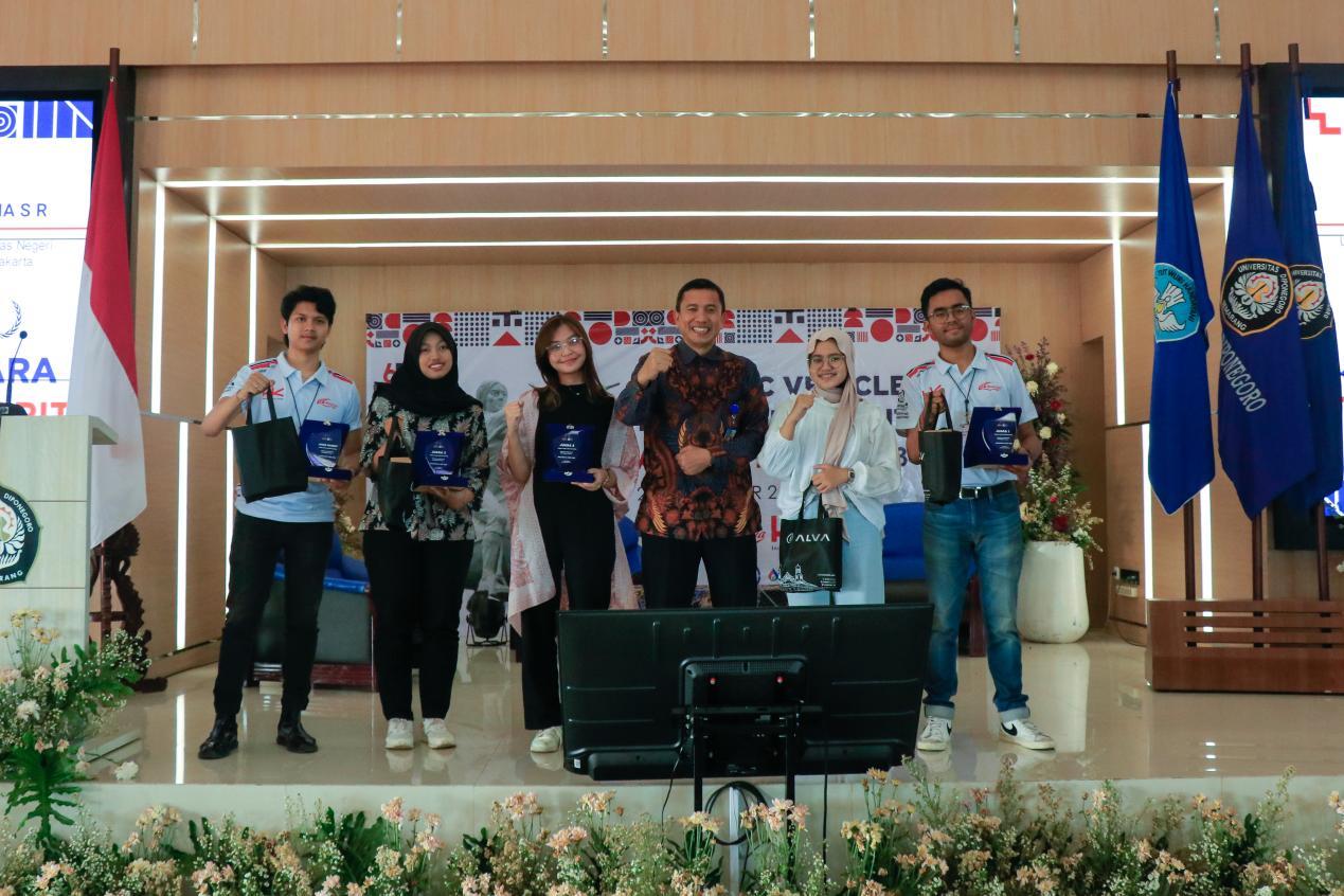 UNDIP Antawirya Team Introduces Electric Vehicles for the Future ...