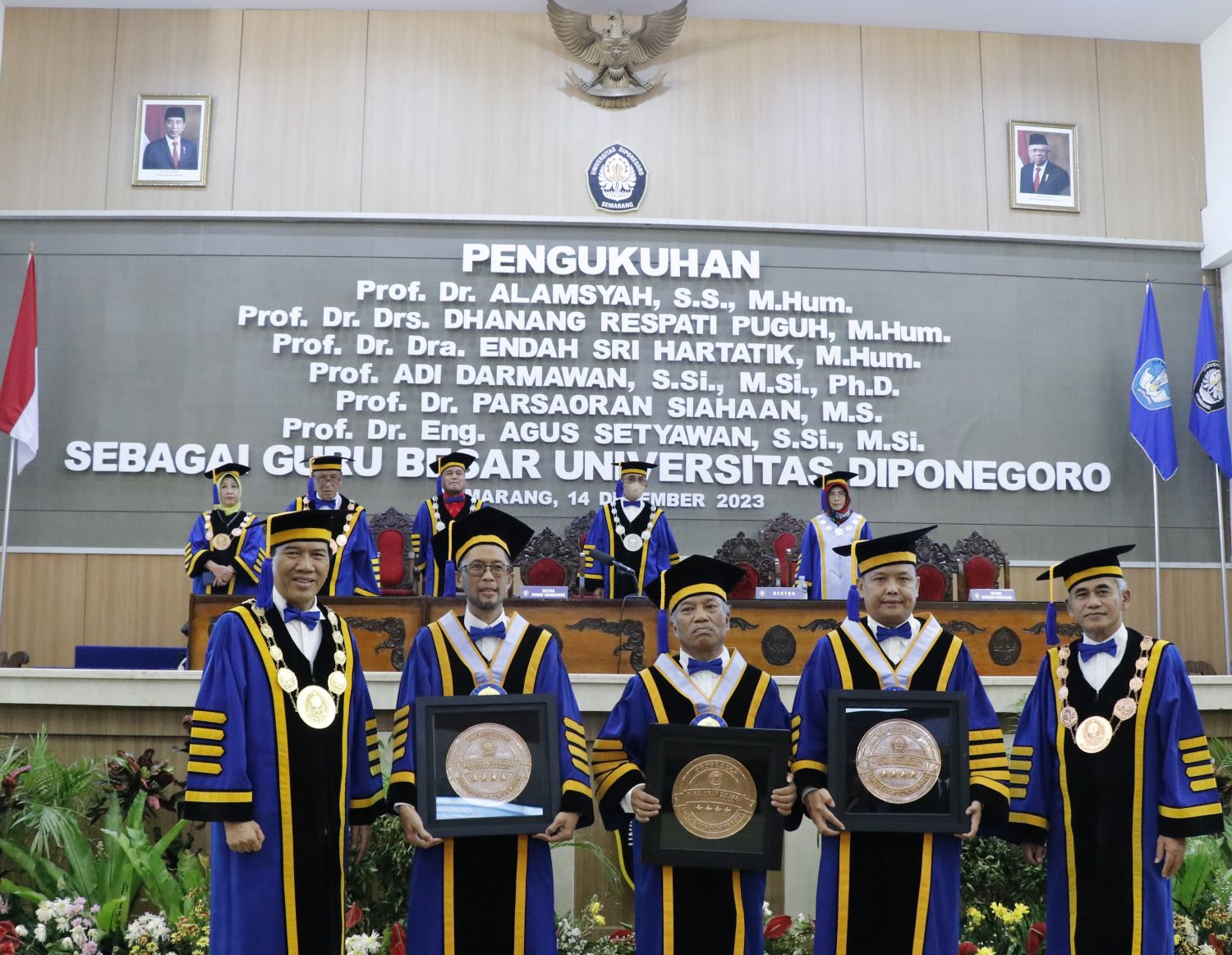 Fakultas Sains dan Matematika UNDIP Tambah Tiga Guru Besar ...