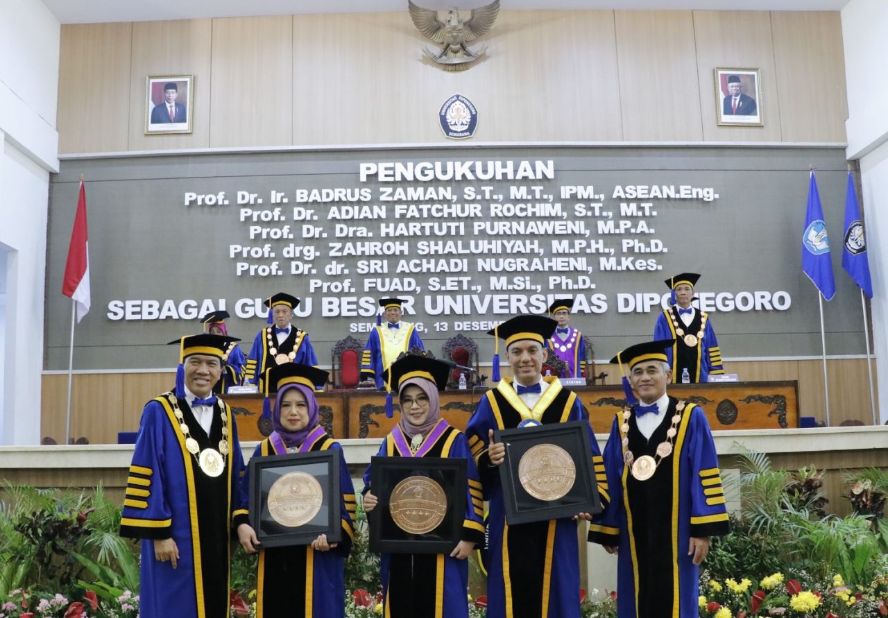 Three UNDIP Professors Presented Research Results in the Field of ...