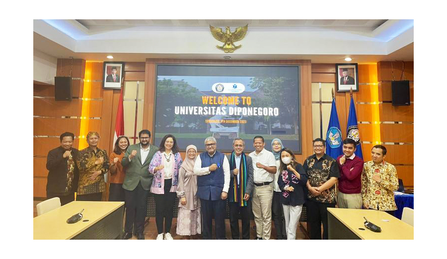 UNDIP Menyambut Kunjungan Universitas OP Jindal Global India - Universitas Diponegoro