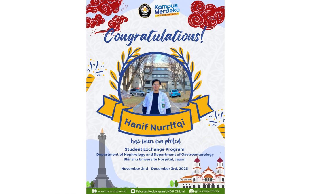 Mahasiswa Fakultas Kedokteran UNDIP Ikuti Program Student Exchange ke ...