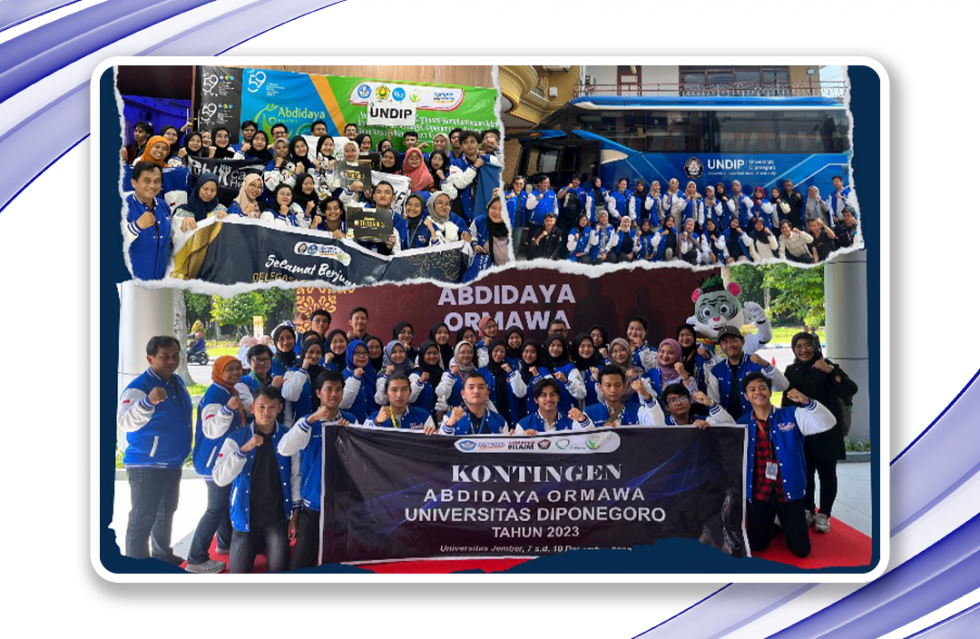 UNDIP Raih 4 Penghargaan dalam Abdidaya Ormawa Tahun 2023 - Universitas Diponegoro