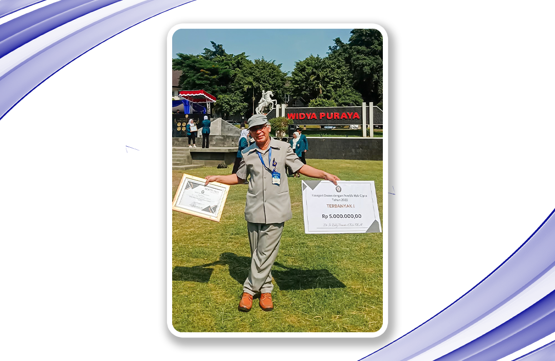 Dr. Ir. Eddy Prianto, CES.,DEA, Dosen UNDIP Menghasilkan Hak Cipta ...