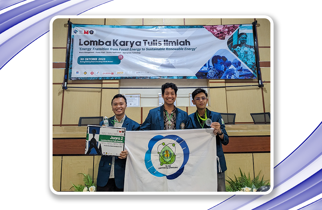 Tim GRAPHO UNDIP Raih Juara 2 LKTI Kreativitas Mesin Brawijaya Tahun 2023 - Universitas Diponegoro