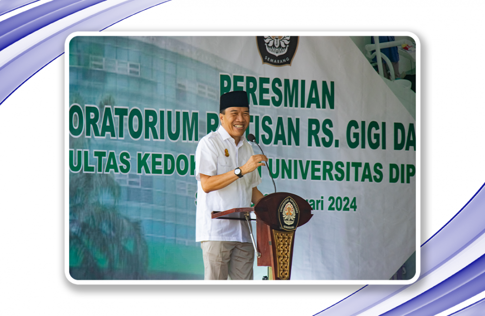 UNDIP Resmikan Fasilitas Baru Laboratorium Rintisan RSGM Fakultas ...