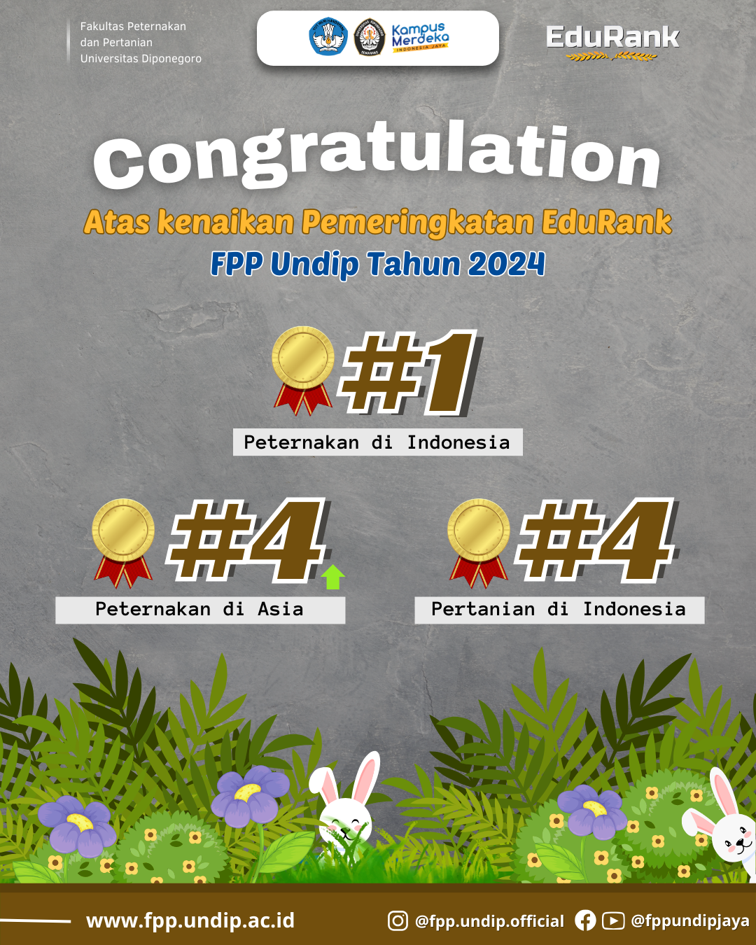 Membanggakan! FPP Undip Naik Peringkatnya di Asia - MUARAJATENG