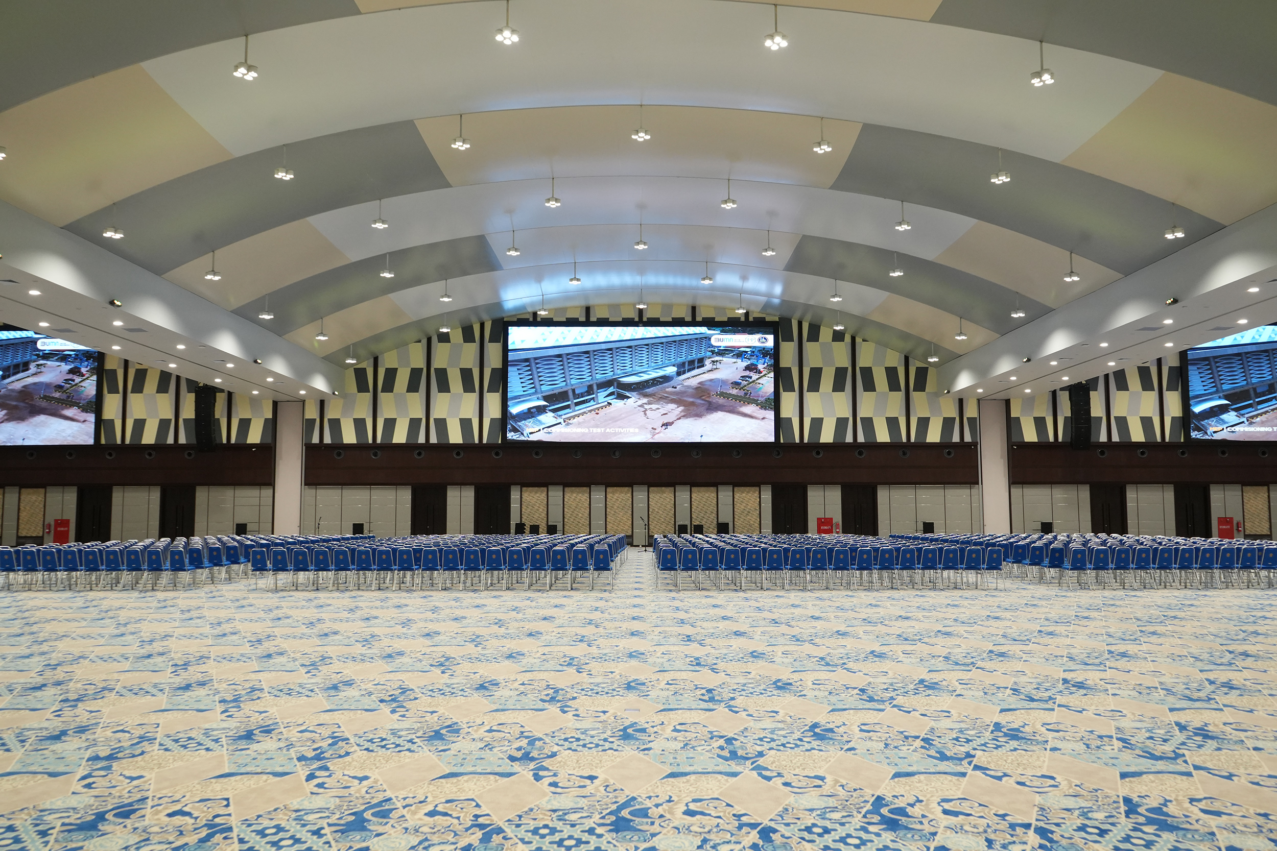 Rektor UNDIP Meresmikan Muladi Dome, Gedung Serba Guna Terbesar di Jawa ...