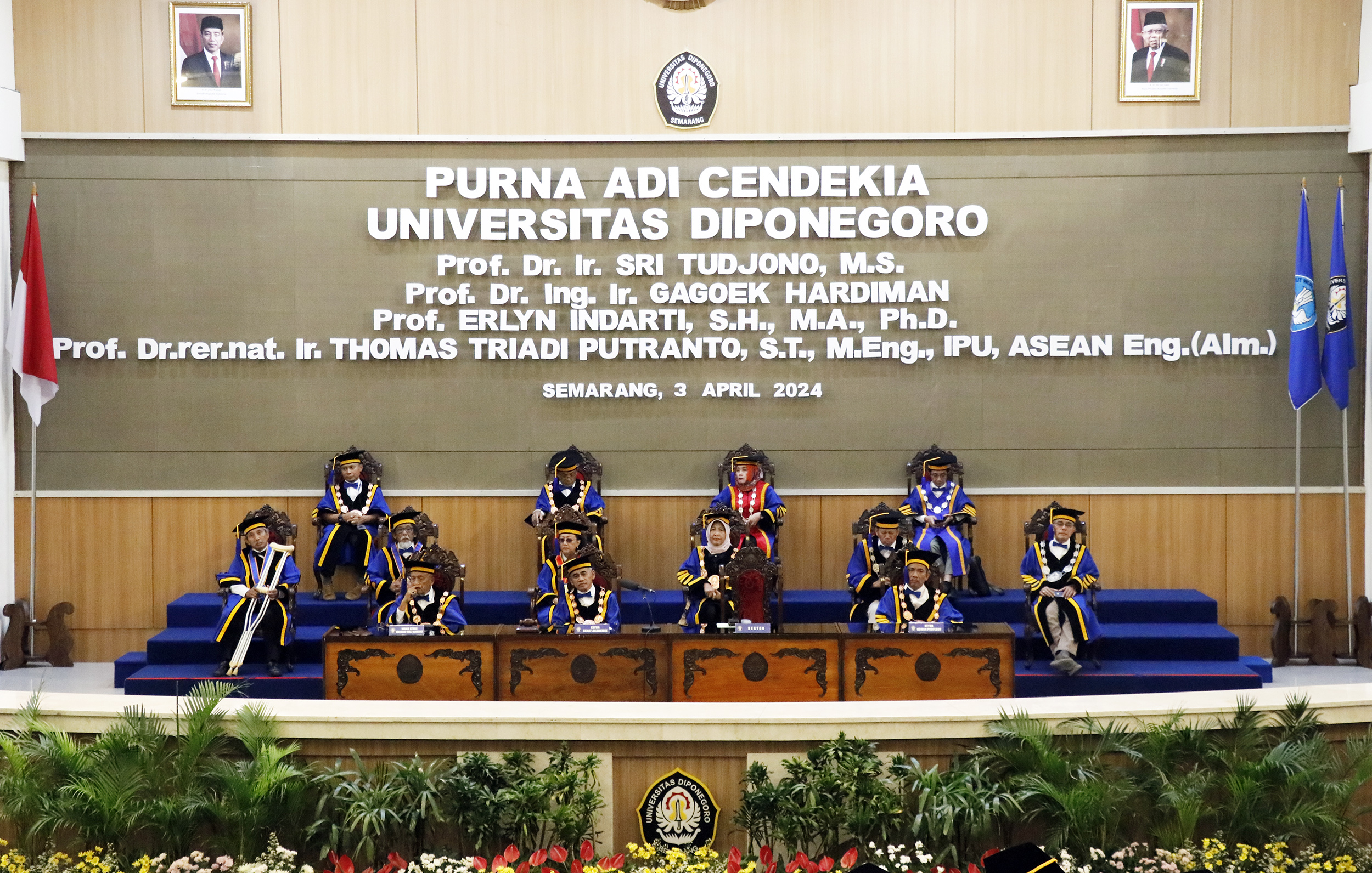 Professor of the Faculty of Law, UNDIP, Presented the Study of Legal ...