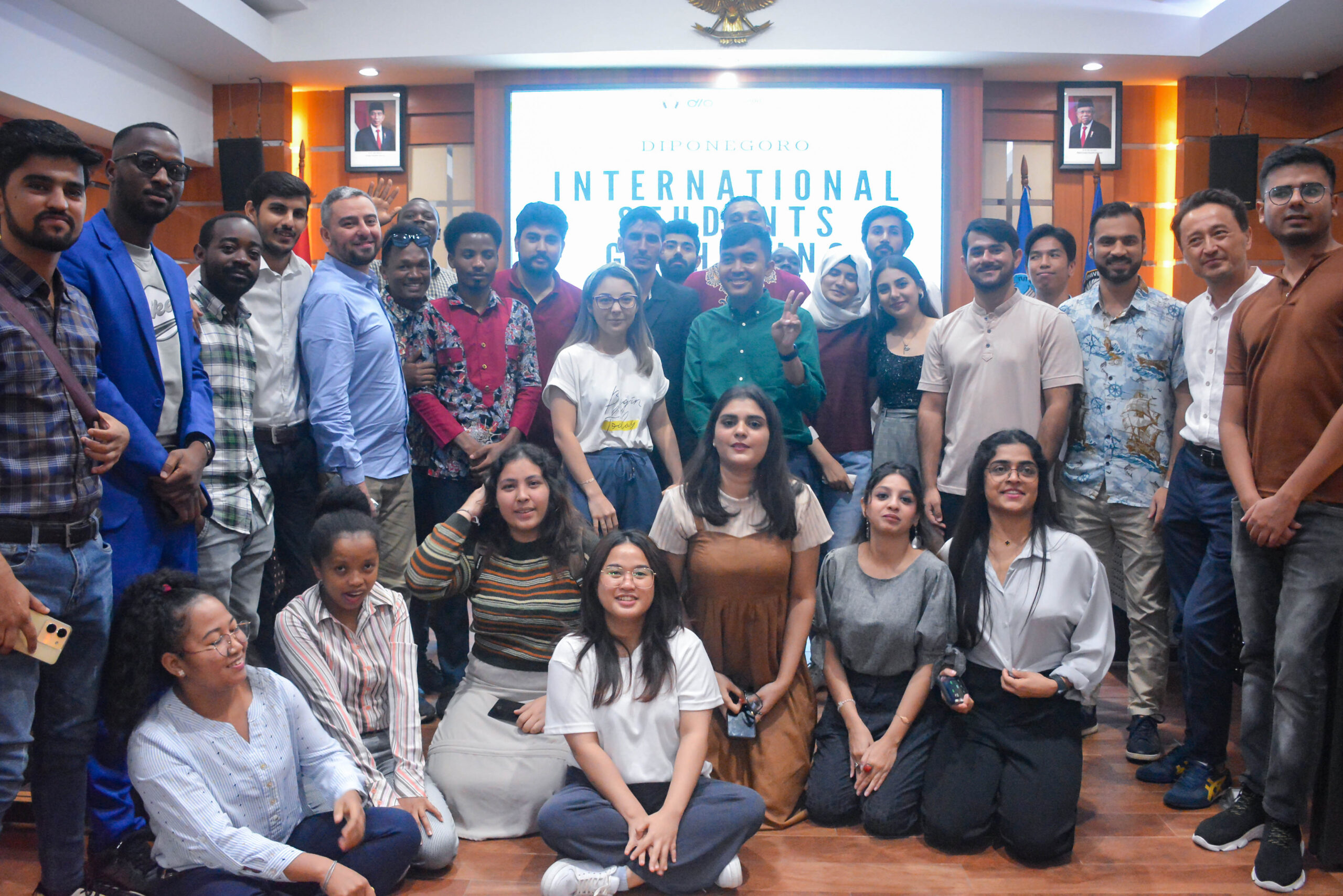 Rektor UNDIP Menyapa Mahasiswa Internasional - Universitas Diponegoro