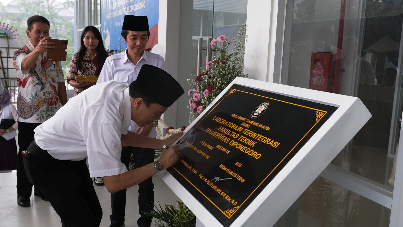 Fakultas Teknik UNDIP Resmikan Laboratorium Terintegrasi, Siap Menuju ...